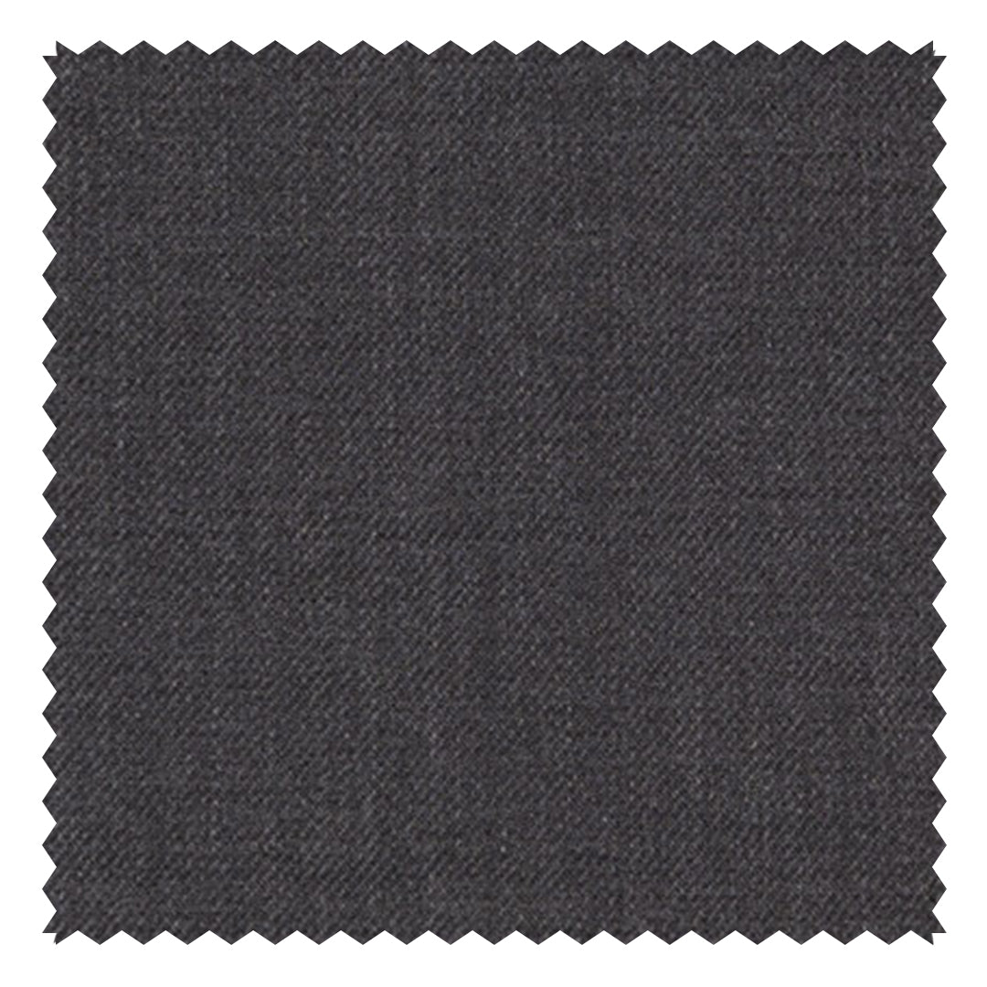 Charcoal Solid "Rainbow" Plain Twill